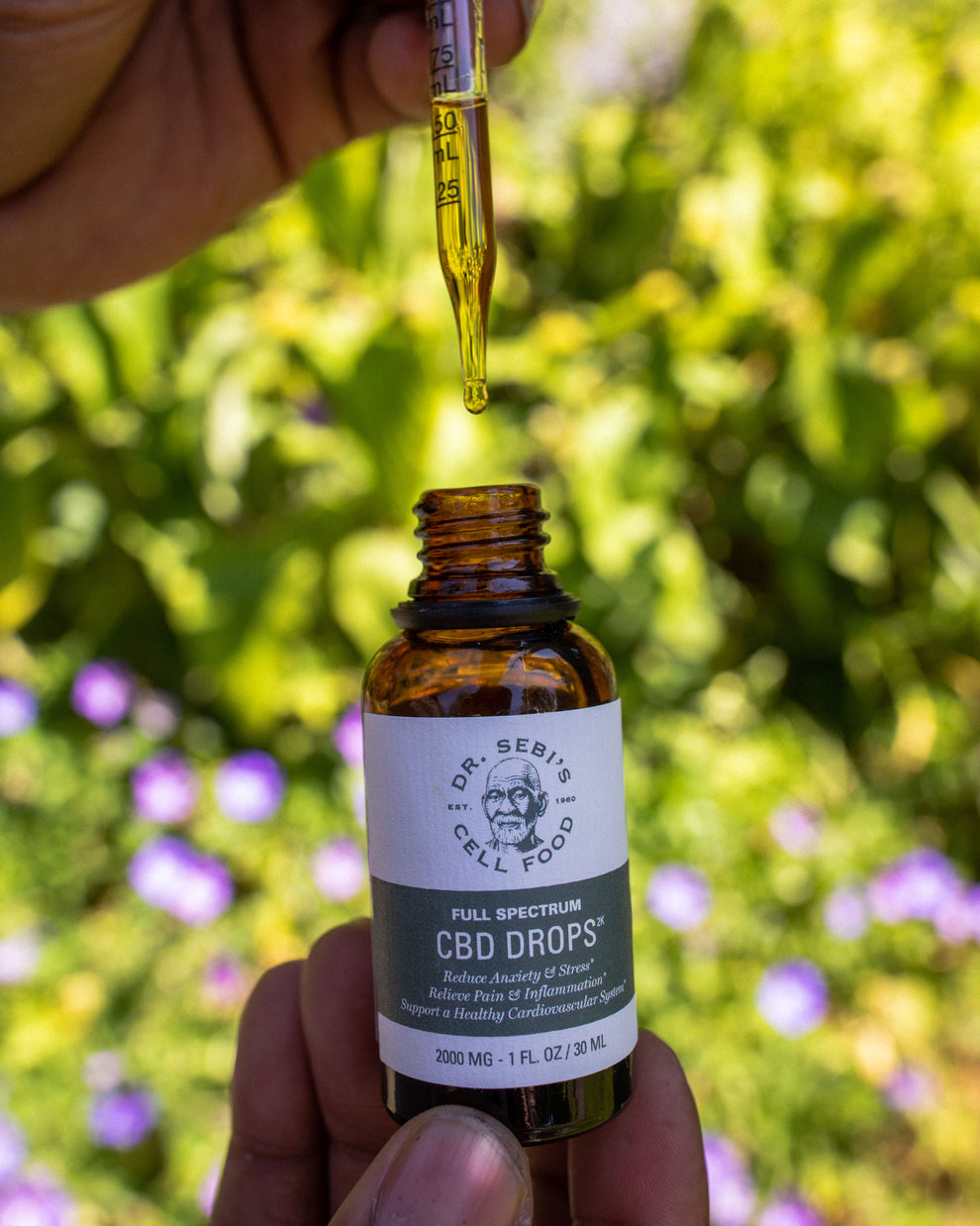 Full Spectrum- Hemp Extract Drops - 2k – Dr. Sebi's Cell Food - Hemp