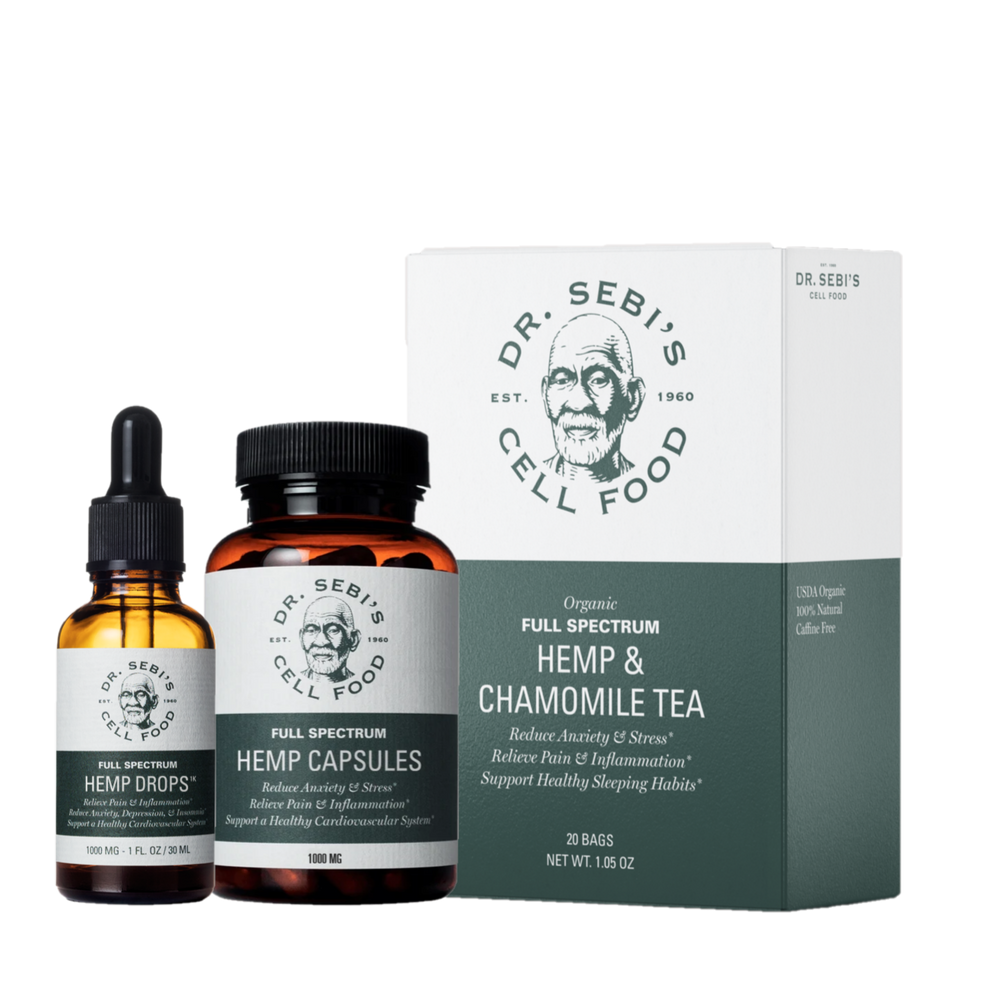 Serenity Bundle – Dr. Sebi's Cell Food - Hemp
