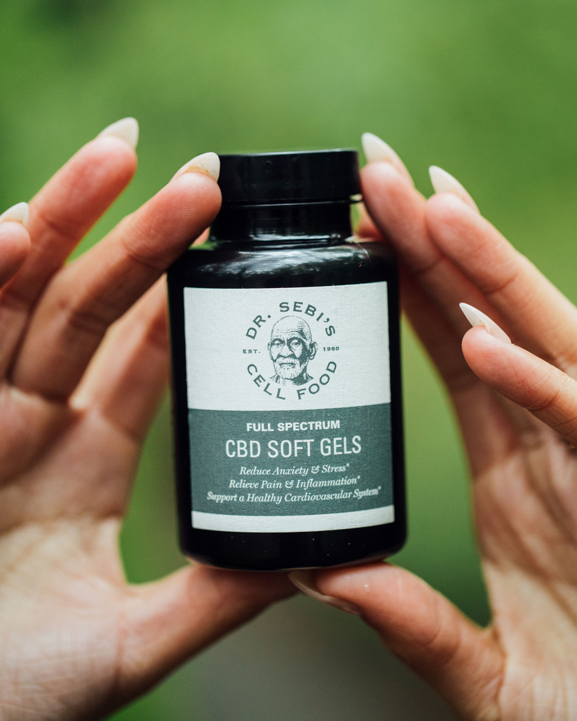 Full Spectrum- Hemp Extract Soft Gels - 2400mg – Dr. Sebi's Cell Food ...