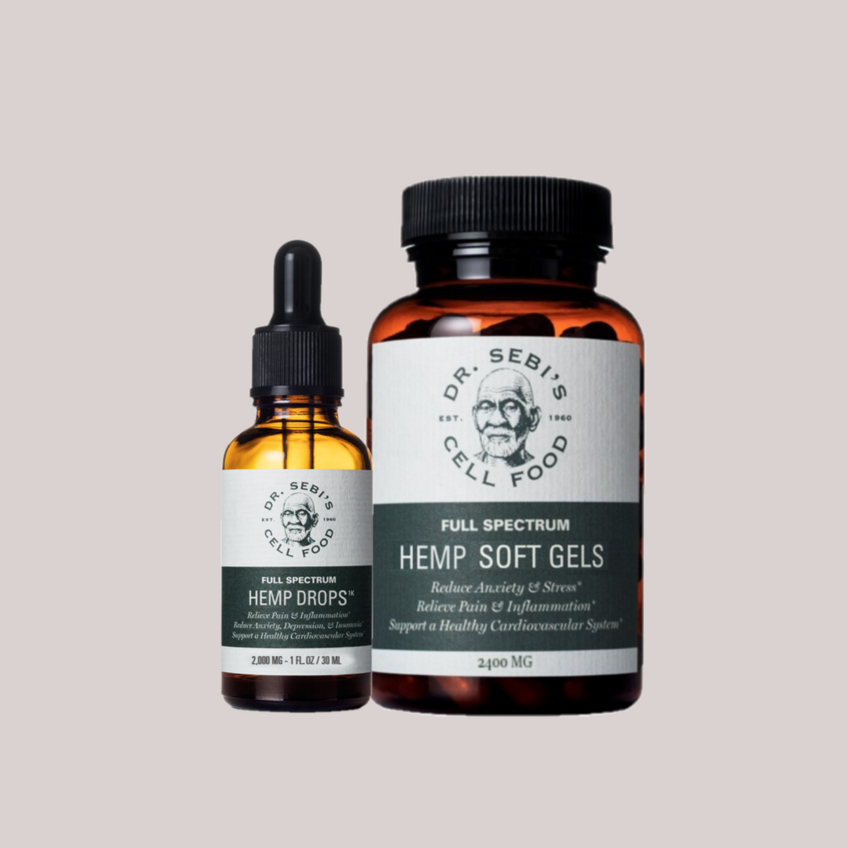 Extra Strength Bundle – Dr. Sebi's Cell Food - Hemp